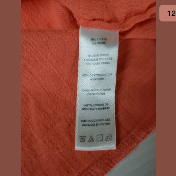 MICHAEL Michael Kors | Tops | Michael Kors Peach Orange Cinch Waist ...